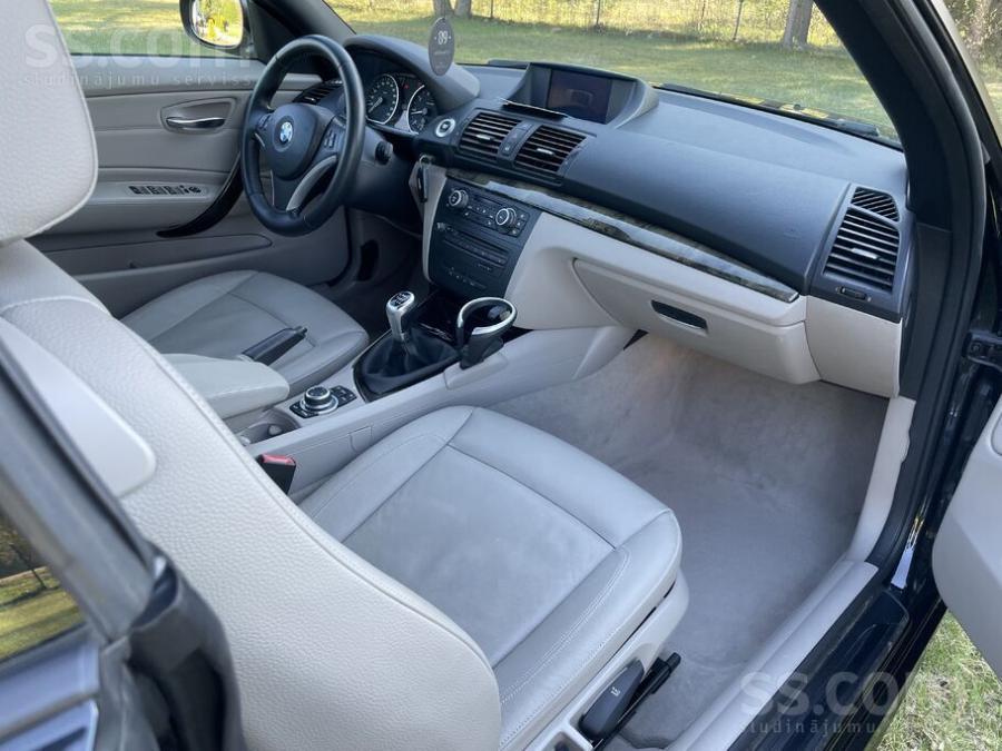 Melns BMW 118 2010 Rīga, ar dzinēja tilpumu 2.00 L un nobraukumu 129 tūkst. km par 7390 €, foto 10 vietnē AUTOMOTO.COM.LV