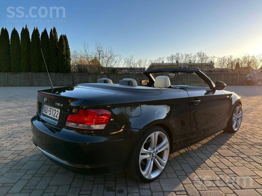 Melns BMW 118 2010 Rīga, ar dzinēja tilpumu 2.00 L un nobraukumu 218 tūkst. km par 6000 €, foto 1 vietnē AUTOMOTO.COM.LV