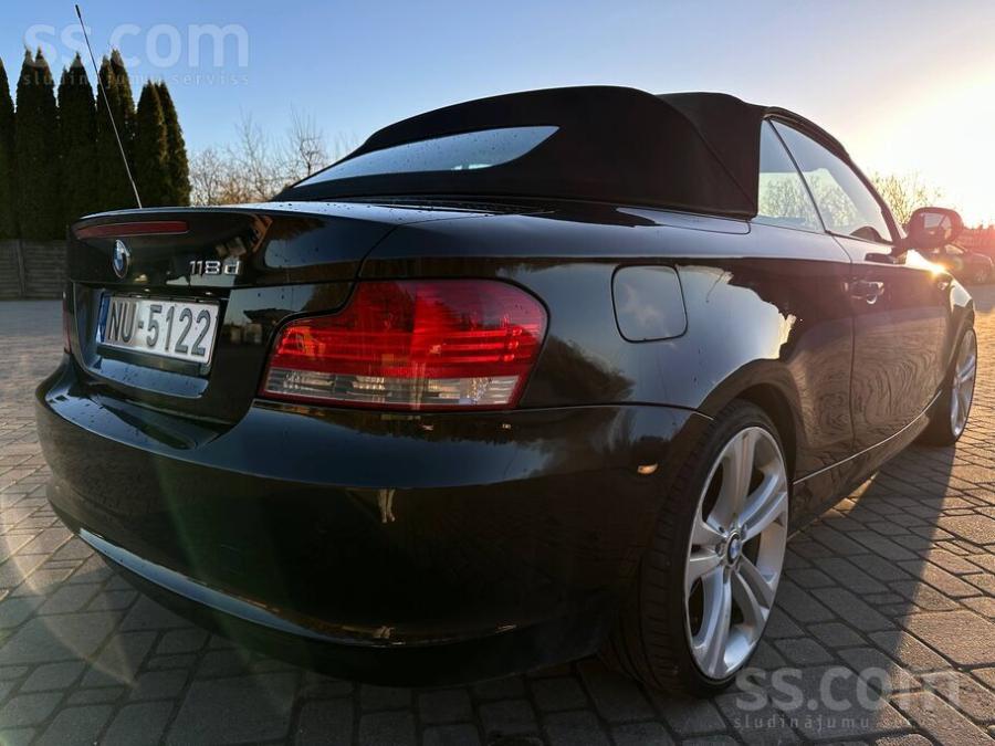 Melns BMW 118 2010 Rīga, ar dzinēja tilpumu 2.00 L un nobraukumu 218 tūkst. km par 6000 €, foto 8 vietnē AUTOMOTO.COM.LV