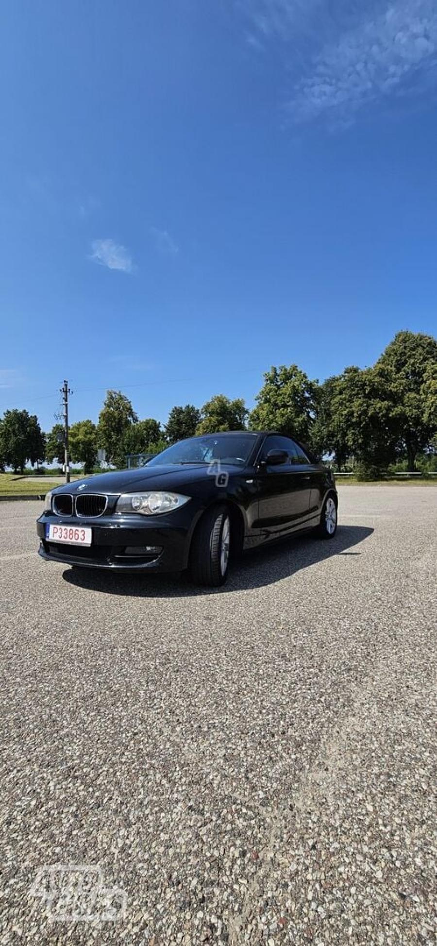 Black BMW 118 2010 in Vilnius, with an engine capacity of 2.00 L and mileage of 171 thousand km for 6790 €, photo 3 on AUTOMOTO.COM.LV