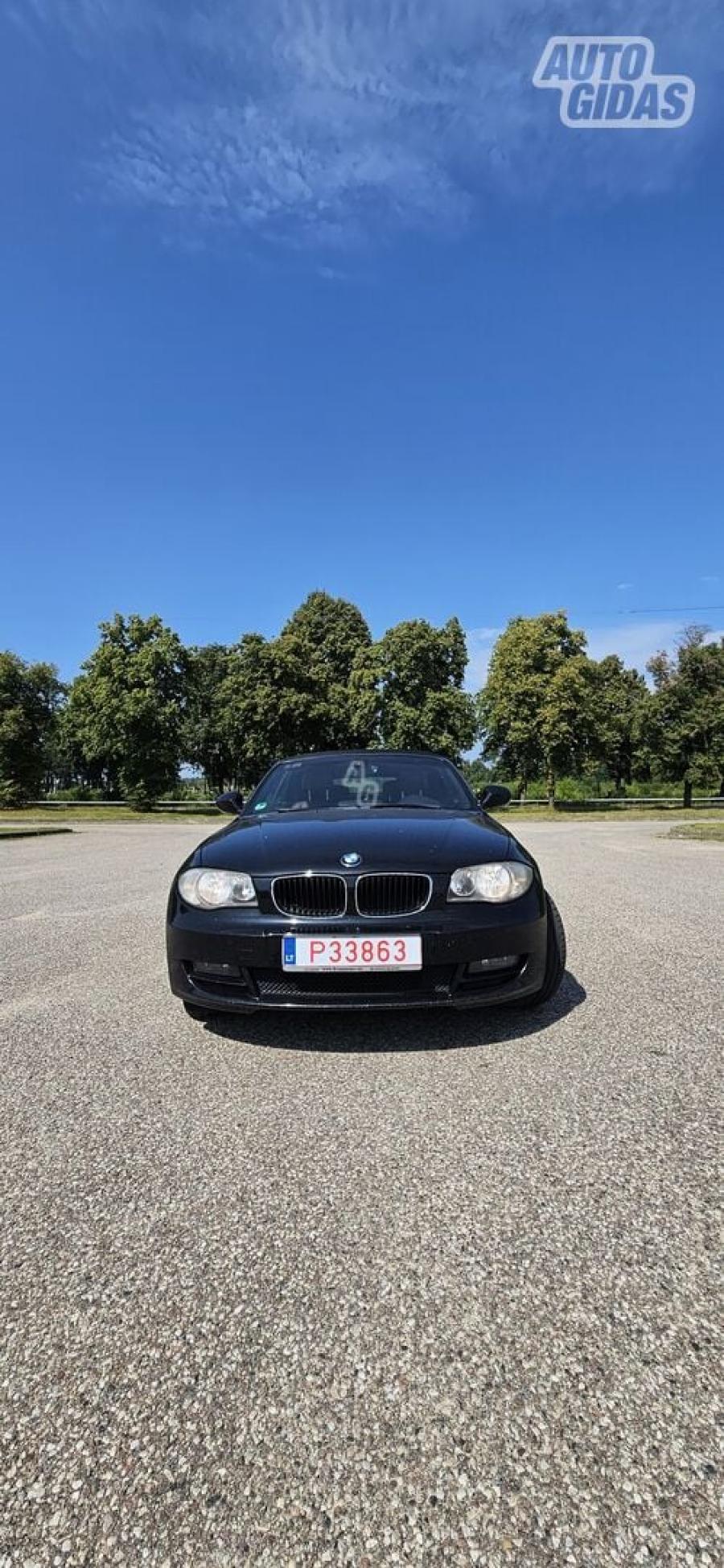 Black BMW 118 2010 in Vilnius, with an engine capacity of 2.00 L and mileage of 171 thousand km for 6590 €, photo 1 on AUTOMOTO.COM.LV