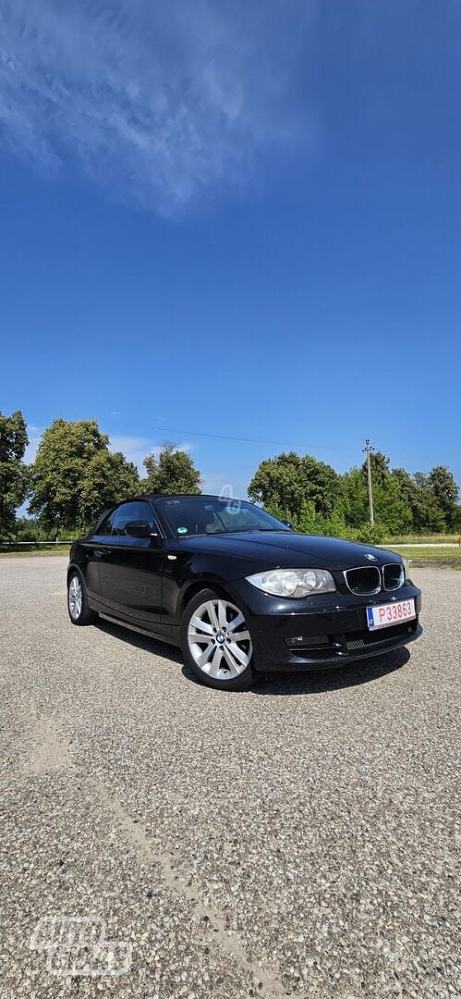 Black BMW 118 2010 in Vilnius, with an engine capacity of 2.00 L and mileage of 171 thousand km for 6590 €, photo 4 on AUTOMOTO.COM.LV