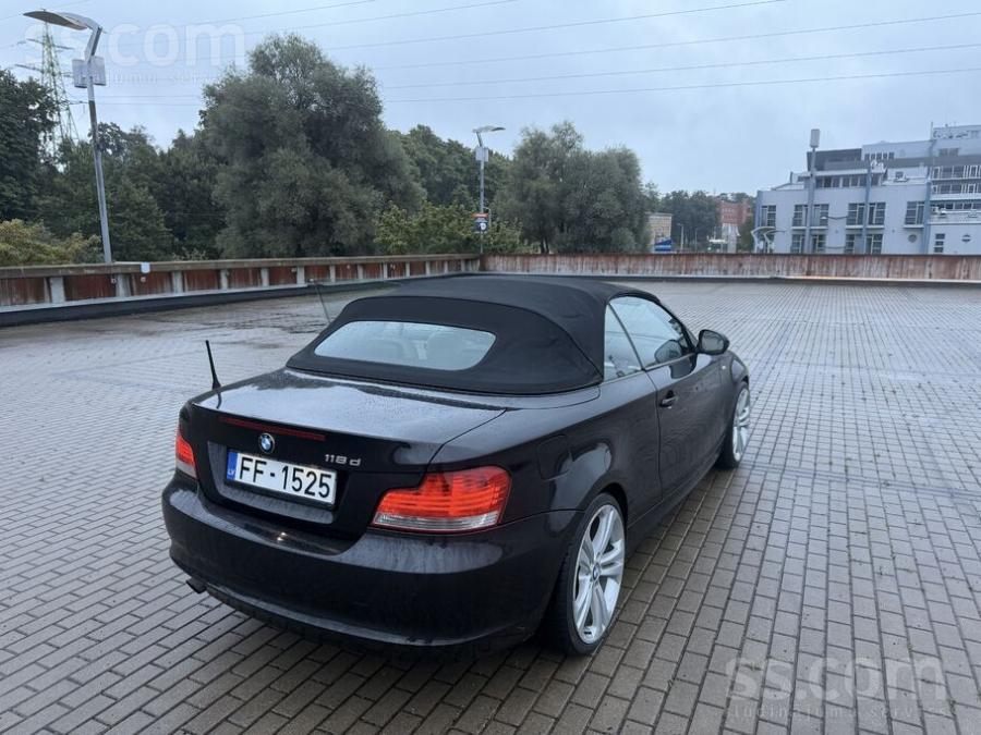 Melns BMW 118 2010 Rīga, ar dzinēja tilpumu 2.00 L un nobraukumu 226 tūkst. km par 5000 €, foto 1 vietnē AUTOMOTO.COM.LV