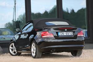 Black BMW 118 2011 in Tukums, with an engine capacity of 2.00 L and mileage of 220 thousand km for 6990 €, photo 5 on AUTOMOTO.COM.LV