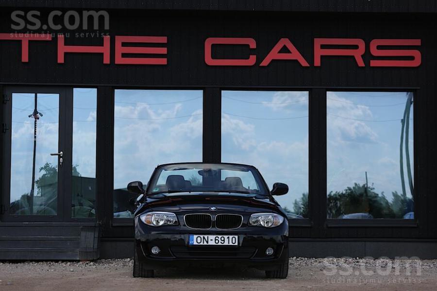 Black BMW 118 2011 in Tukums, with an engine capacity of 2.00 L and mileage of 220 thousand km for 6990 €, photo 6 on AUTOMOTO.COM.LV