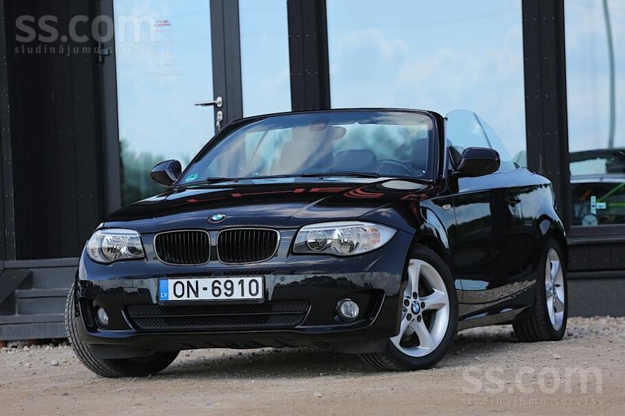 Black BMW 118 2011 in Tukums, with an engine capacity of 2.00 L and mileage of 220 thousand km for 6990 €, photo 7 on AUTOMOTO.COM.LV