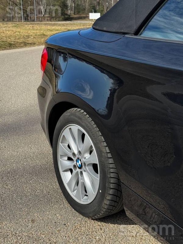 Black BMW 118 2013 in Daugavpils, with an engine capacity of 2.00 L and mileage of 341 thousand km for 6700 €, photo 5 on AUTOMOTO.COM.LV
