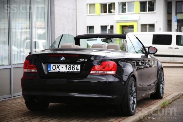 Melns BMW 118 2013 Rīga, ar dzinēja tilpumu 2.00 L un nobraukumu 342 tūkst. km par 6995 €, foto 5 vietnē AUTOMOTO.COM.LV