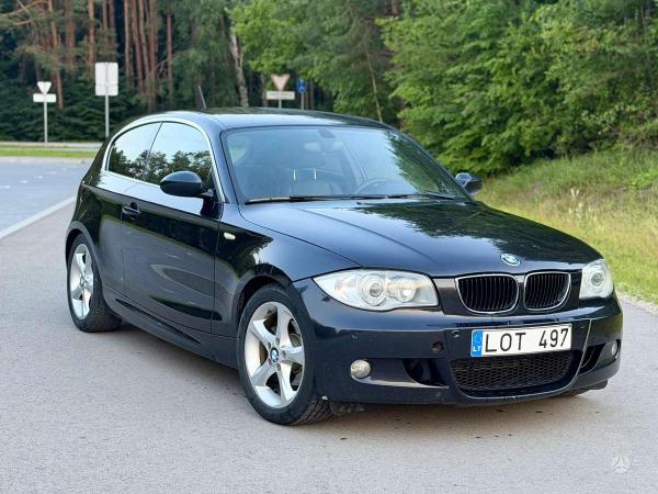 Black BMW 118 2007 in Radviliskis, with an engine capacity of 0.00 L and mileage of 0 thousand km for 3400 €, photo 1 on AUTOMOTO.COM.LV
