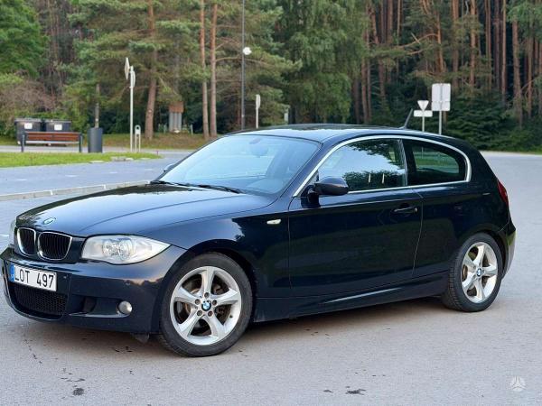 Black BMW 118 2007 in Radviliskis, with an engine capacity of 0.00 L and mileage of 0 thousand km for 3400 €, photo 7 on AUTOMOTO.COM.LV