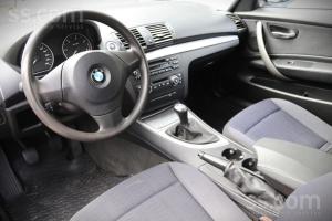 Black BMW 118 2007 in Riga, with an engine capacity of 2.00 L and mileage of 328 thousand km for 2495 €, photo 8 on AUTOMOTO.COM.LV