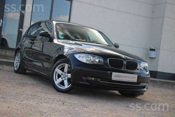 Black BMW 118 2009 in Tukums, with an engine capacity of 2.00 L and mileage of 208 thousand km for 4996 €, photo 7 on AUTOMOTO.COM.LV