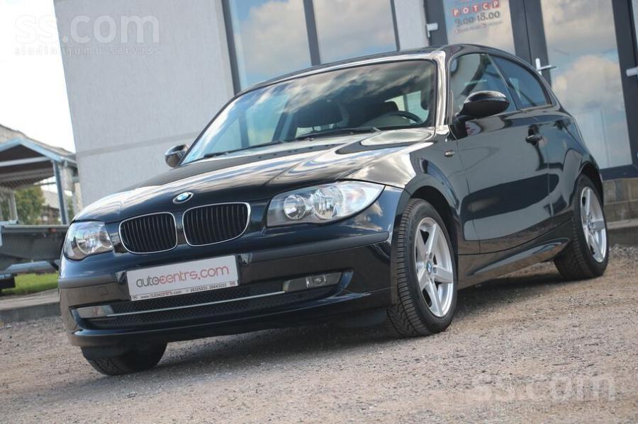 Black BMW 118 2009 in Tukums, with an engine capacity of 2.00 L and mileage of 208 thousand km for 4996 €, photo 25 on AUTOMOTO.COM.LV