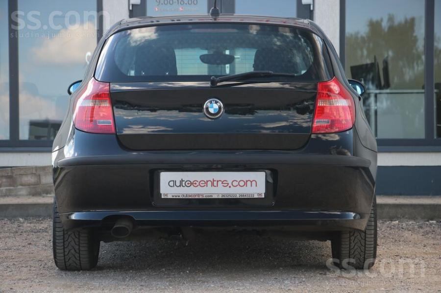 Black BMW 118 2009 in Tukums, with an engine capacity of 2.00 L and mileage of 208 thousand km for 4996 €, photo 27 on AUTOMOTO.COM.LV