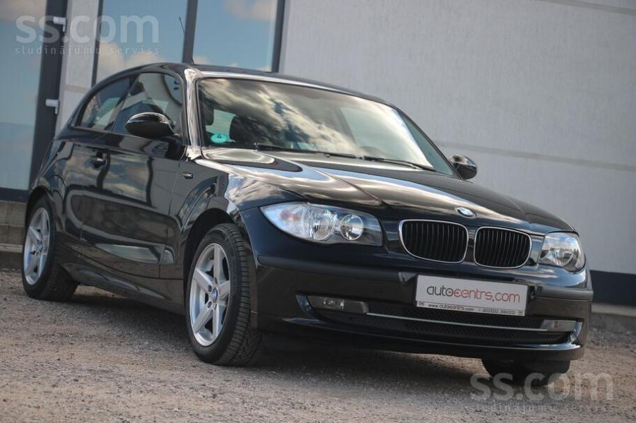 Black BMW 118 2009 in Tukums, with an engine capacity of 2.00 L and mileage of 208 thousand km for 4996 €, photo 29 on AUTOMOTO.COM.LV