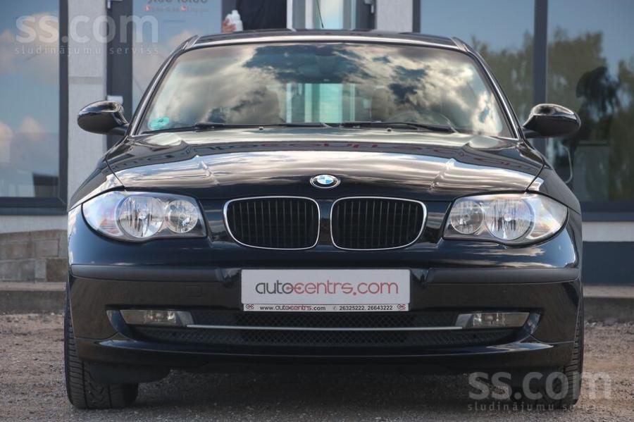 Black BMW 118 2009 in Tukums, with an engine capacity of 2.00 L and mileage of 208 thousand km for 4996 €, photo 30 on AUTOMOTO.COM.LV