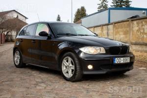 Black BMW 118 2004 in Jelgava, with an engine capacity of 2.00 L and mileage of 362 thousand km for 3190 €, photo  on AUTOMOTO.COM.LV