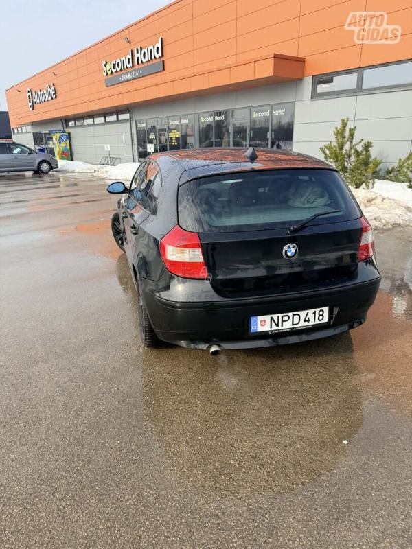 Melns BMW 118 2005 Kretinga, ar dzinēja tilpumu 1.80 L un nobraukumu 283 tūkst. km par 2900 €, foto 3 vietnē AUTOMOTO.COM.LV