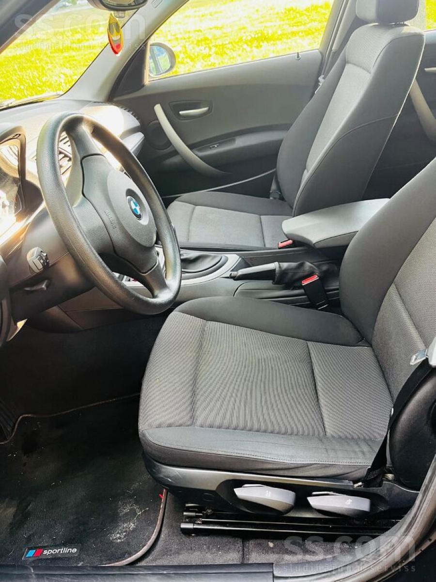 Melns BMW 118 2005 Liepāja, ar dzinēja tilpumu 2.00 L un nobraukumu 113 tūkst. km par 2250 €, foto 8 vietnē AUTOMOTO.COM.LV