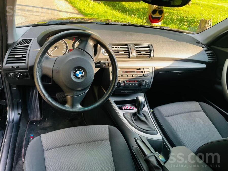 Melns BMW 118 2005 Liepāja, ar dzinēja tilpumu 2.00 L un nobraukumu 113 tūkst. km par 2250 €, foto 9 vietnē AUTOMOTO.COM.LV
