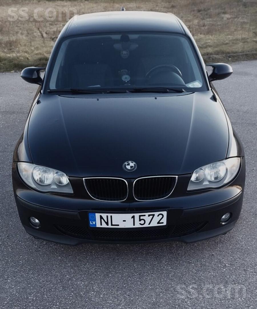 Melns BMW 118 2005 Rīga, ar dzinēja tilpumu 2.00 L un nobraukumu 295 tūkst. km par 2600 €, foto 3 vietnē AUTOMOTO.COM.LV