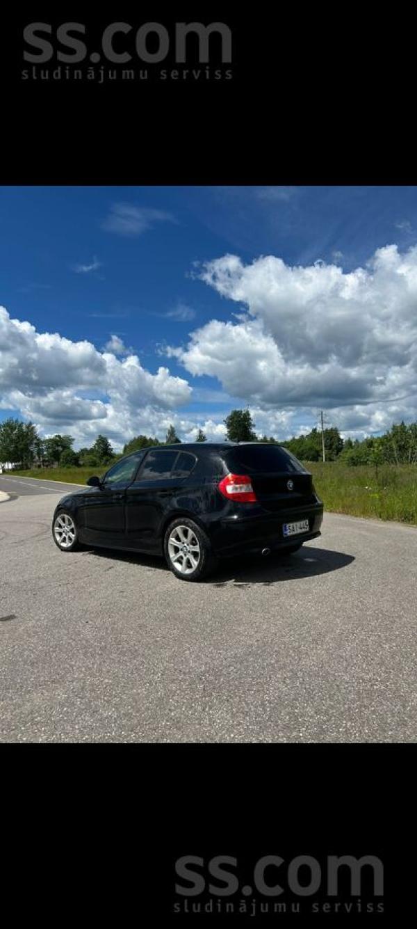 Black BMW 118 2005 in Gulbene, with an engine capacity of 2.00 L and mileage of 514 thousand km for 1150 €, photo 9 on AUTOMOTO.COM.LV