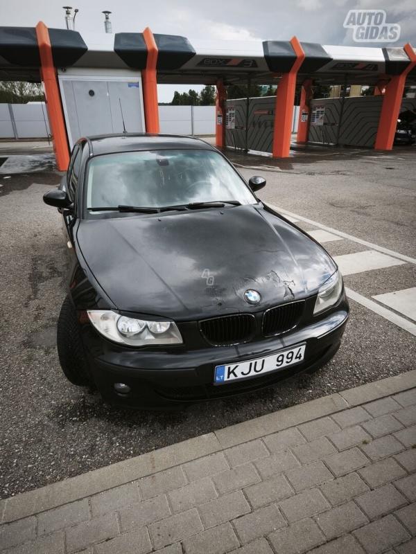 Melns BMW 118 2005 Utena, ar dzinēja tilpumu 1.80 L un nobraukumu 486 tūkst. km par 1100 €, foto 4 vietnē AUTOMOTO.COM.LV