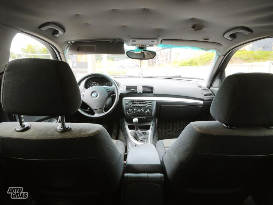 Melns BMW 118 2005 Utena, ar dzinēja tilpumu 1.80 L un nobraukumu 486 tūkst. km par 1100 €, foto 7 vietnē AUTOMOTO.COM.LV