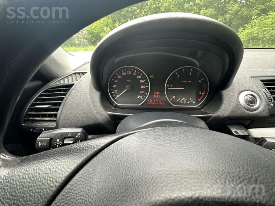 Melns BMW 118 2005 Rīga, ar dzinēja tilpumu 2.00 L un nobraukumu 366 tūkst. km par 1950 €, foto 9 vietnē AUTOMOTO.COM.LV