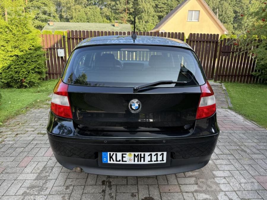 Melns BMW 118 2005 Jelgava, ar dzinēja tilpumu 2.00 L un nobraukumu 263 tūkst. km par 2950 €, foto 5 vietnē AUTOMOTO.COM.LV