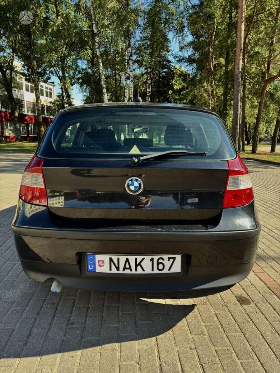 Melns BMW 118 2005 Kazlų Rūda, ar dzinēja tilpumu 2.00 L un nobraukumu 276 tūkst. km par 2000 €, foto 6 vietnē AUTOMOTO.COM.LV