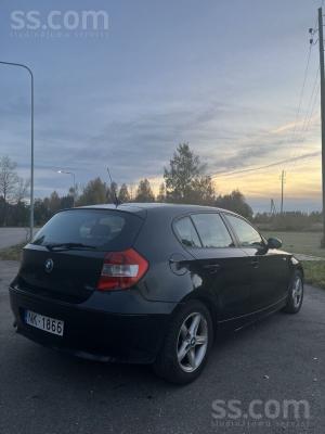 Black BMW 118 2005 in Limbazi, with an engine capacity of 2.00 L and mileage of 350 thousand km for 1700 €, photo 4 on AUTOMOTO.COM.LV