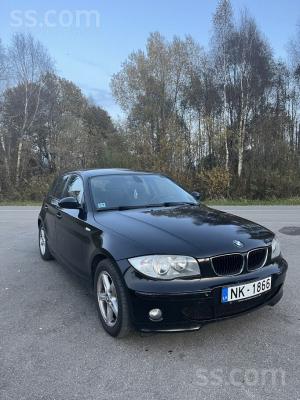 Black BMW 118 2005 in Limbazi, with an engine capacity of 2.00 L and mileage of 350 thousand km for 1700 €, photo 5 on AUTOMOTO.COM.LV