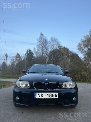 Black BMW 118 2005 in Limbazi, with an engine capacity of 2.00 L and mileage of 350 thousand km for 1700 €, photo 6 on AUTOMOTO.COM.LV