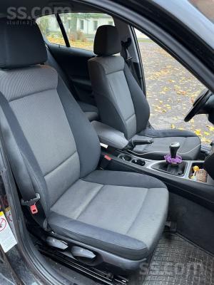 Black BMW 118 2005 in Limbazi, with an engine capacity of 2.00 L and mileage of 350 thousand km for 1700 €, photo 9 on AUTOMOTO.COM.LV
