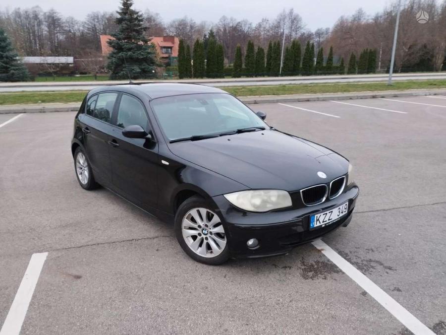 Melns BMW 118 2006 Klaipėda, ar dzinēja tilpumu 2.00 L un nobraukumu 410 tūkst. km par 2700 €, foto 1 vietnē AUTOMOTO.COM.LV