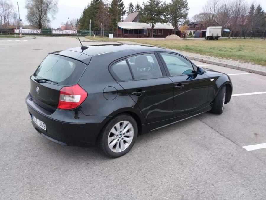 Melns BMW 118 2006 Klaipėda, ar dzinēja tilpumu 2.00 L un nobraukumu 410 tūkst. km par 2700 €, foto 4 vietnē AUTOMOTO.COM.LV