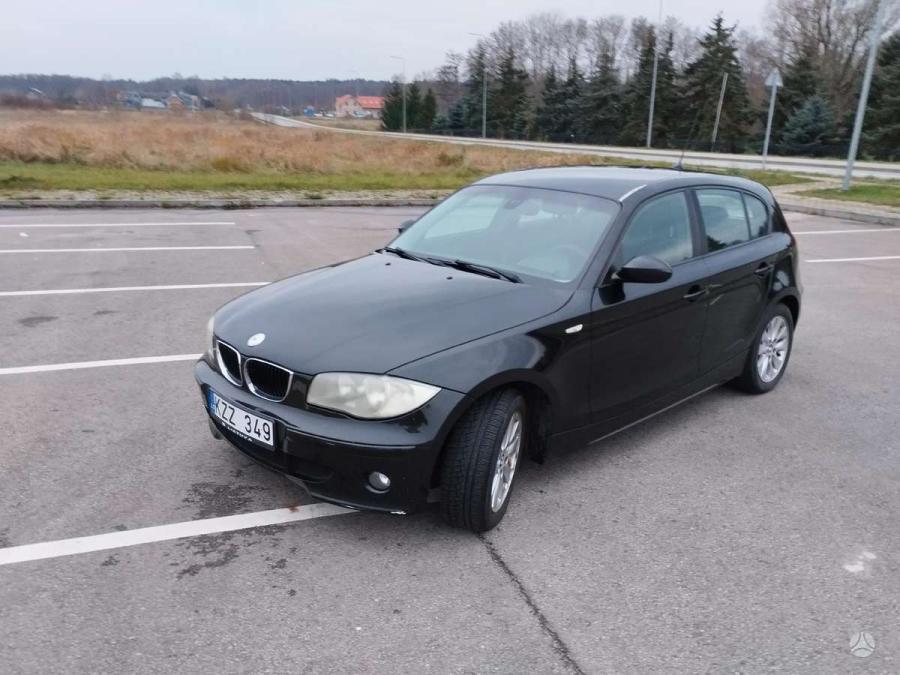 Melns BMW 118 2006 Klaipėda, ar dzinēja tilpumu 2.00 L un nobraukumu 410 tūkst. km par 2700 €, foto 9 vietnē AUTOMOTO.COM.LV