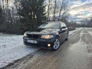 Melns BMW 118 2006 Viļņa, ar dzinēja tilpumu 2.00 L un nobraukumu 247 tūkst. km par 2200 €, foto  vietnē AUTOMOTO.COM.LV