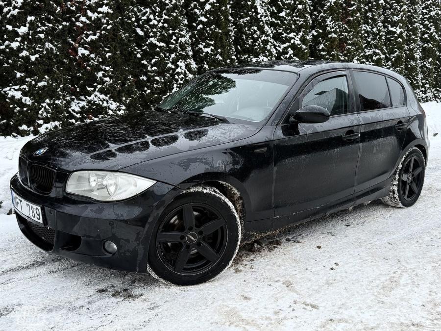 Melns BMW 118 2006 Kauņa, ar dzinēja tilpumu 2.00 L un nobraukumu 346 tūkst. km par 1800 €, foto 2 vietnē AUTOMOTO.COM.LV