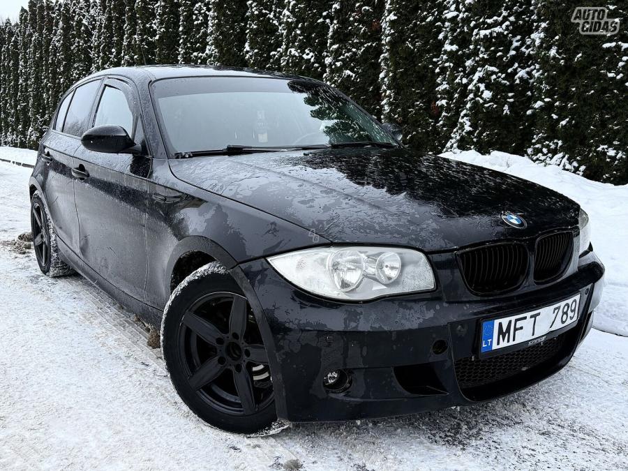 Melns BMW 118 2006 Kauņa, ar dzinēja tilpumu 2.00 L un nobraukumu 346 tūkst. km par 1800 €, foto 5 vietnē AUTOMOTO.COM.LV