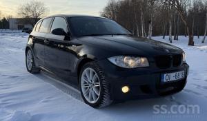 Melns BMW 118 2006 Liepāja, ar dzinēja tilpumu 2.00 L un nobraukumu 353 tūkst. km par 3750 €, foto  vietnē AUTOMOTO.COM.LV