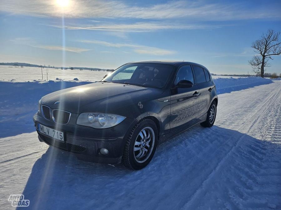 Black BMW 118 2006 in Klaipeda, with an engine capacity of 2.00 L and mileage of 339 thousand km for 1700 €, photo 3 on AUTOMOTO.COM.LV