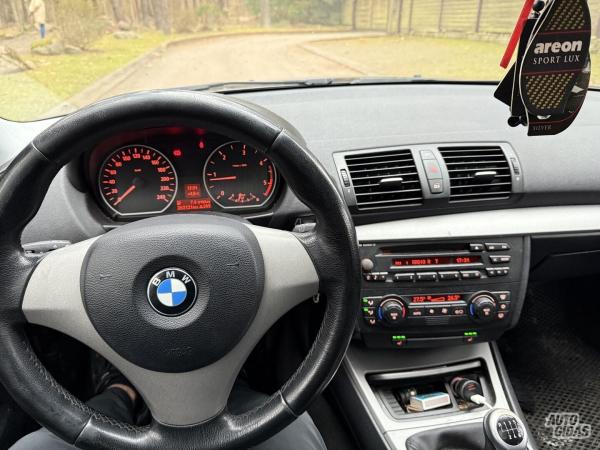 Melns BMW 118 2006 Viļņa, ar dzinēja tilpumu 2.00 L un nobraukumu 263 tūkst. km par 2250 €, foto 7 vietnē AUTOMOTO.COM.LV