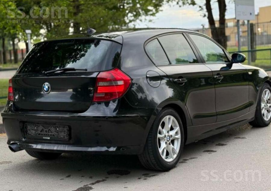 Melns BMW 118 2006 Daugavpils, ar dzinēja tilpumu 2.00 L un nobraukumu 0 tūkst. km par 4600 €, foto 5 vietnē AUTOMOTO.COM.LV