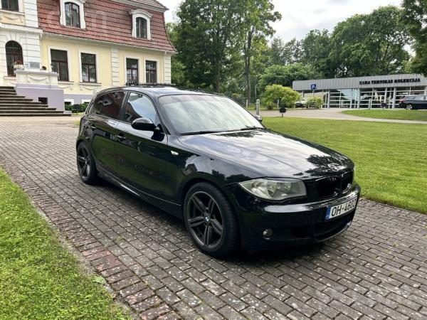 Black BMW 118 2006 in Daugavpils, with an engine capacity of 2.00 L and mileage of 272 thousand km for 3450 €, photo 1 on AUTOMOTO.COM.LV