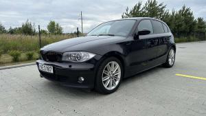 Black BMW 118 2006 in Klaipeda, with an engine capacity of 2.00 L and mileage of 206 thousand km for 2950 €, photo  on AUTOMOTO.COM.LV