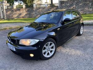Black BMW 118 2006 in Vilnius, with an engine capacity of 2.00 L and mileage of 370 thousand km for 2500 €, photo 3 on AUTOMOTO.COM.LV