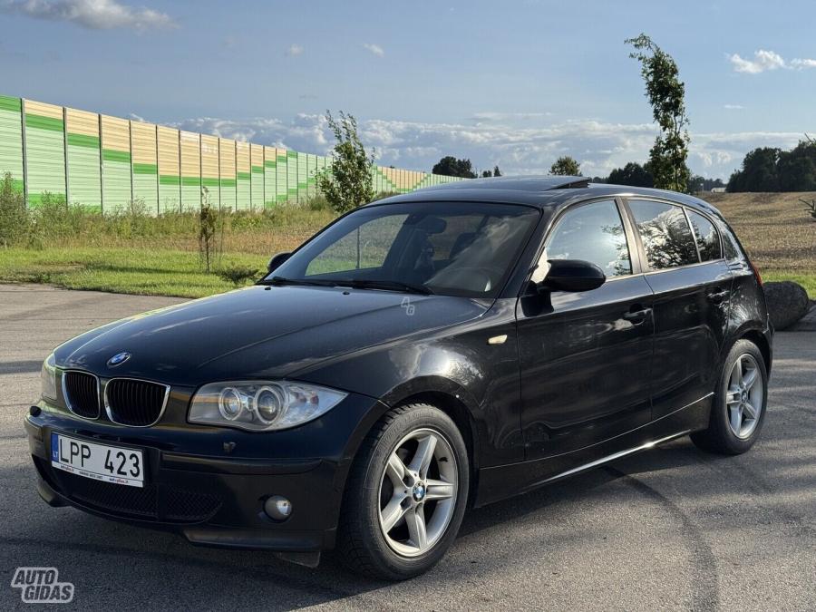 Melns BMW 118 2006 Kauņa, ar dzinēja tilpumu 2.00 L un nobraukumu 308 tūkst. km par 2200 €, foto 1 vietnē AUTOMOTO.COM.LV