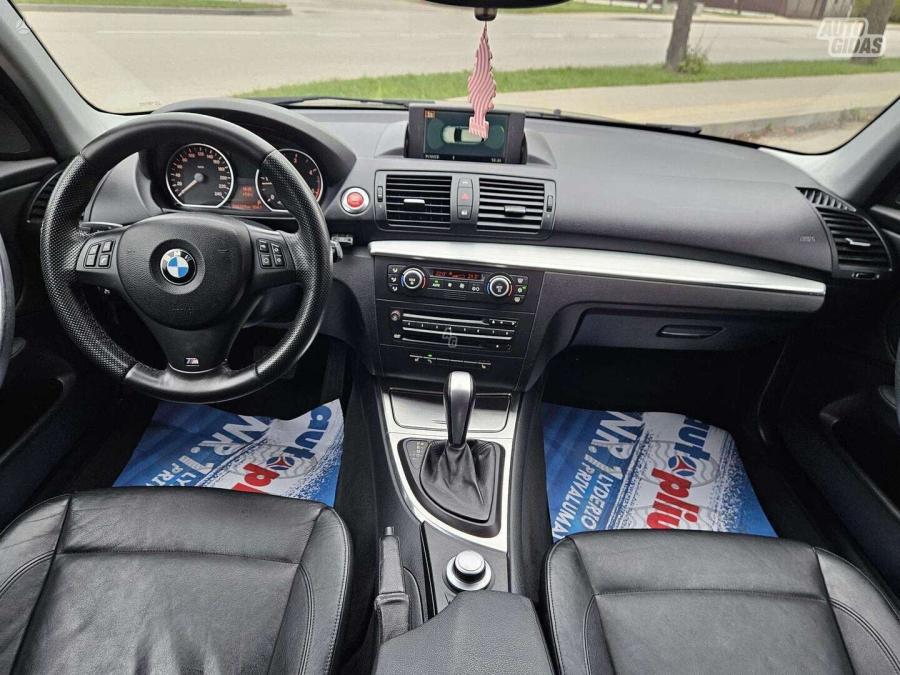 Melns BMW 118 2007 Šauļi, ar dzinēja tilpumu 2.00 L un nobraukumu 266 tūkst. km par 4750 €, foto 13 vietnē AUTOMOTO.COM.LV